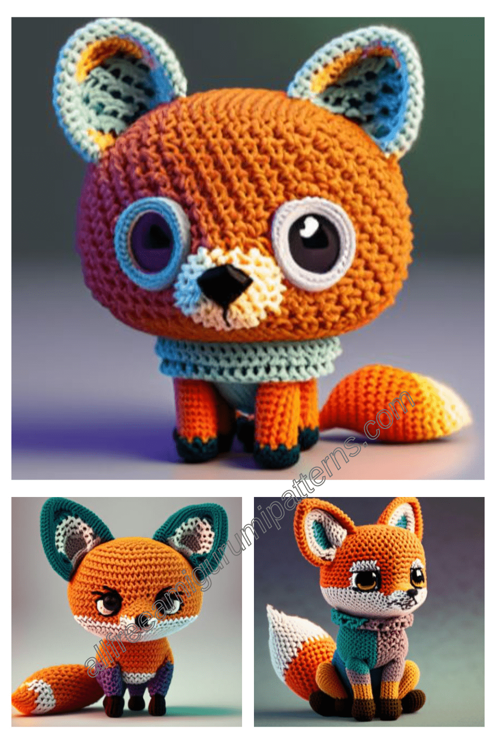 Crochet Fox Amigurumi Free Pattern - All Free Amigurumi Patterns