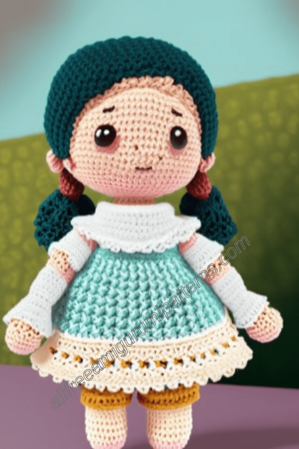 Crochet Anne Shirley Doll Free Pattern - All Free Amigurumi Patterns