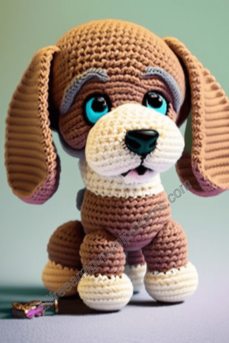 Amigurumi Dog Crochet Free Pattern - All Free Amigurumi Patterns