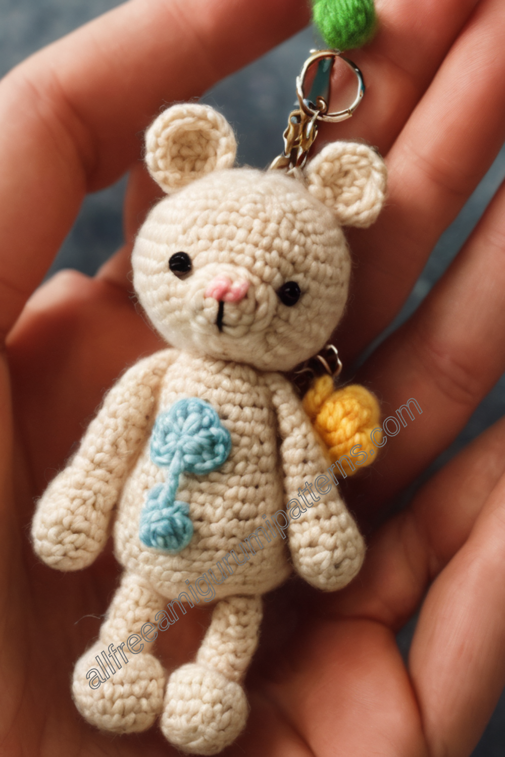 Crochet Keychain Amigurumi Free Pattern - All Free Amigurumi Patterns