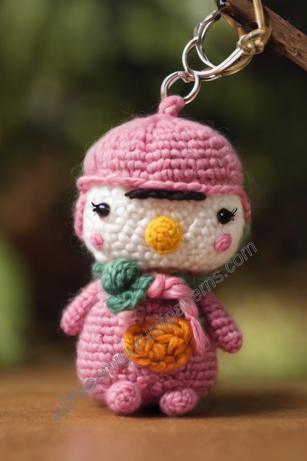 Crochet Keychain Amigurumi Free Pattern - All Free Amigurumi Patterns