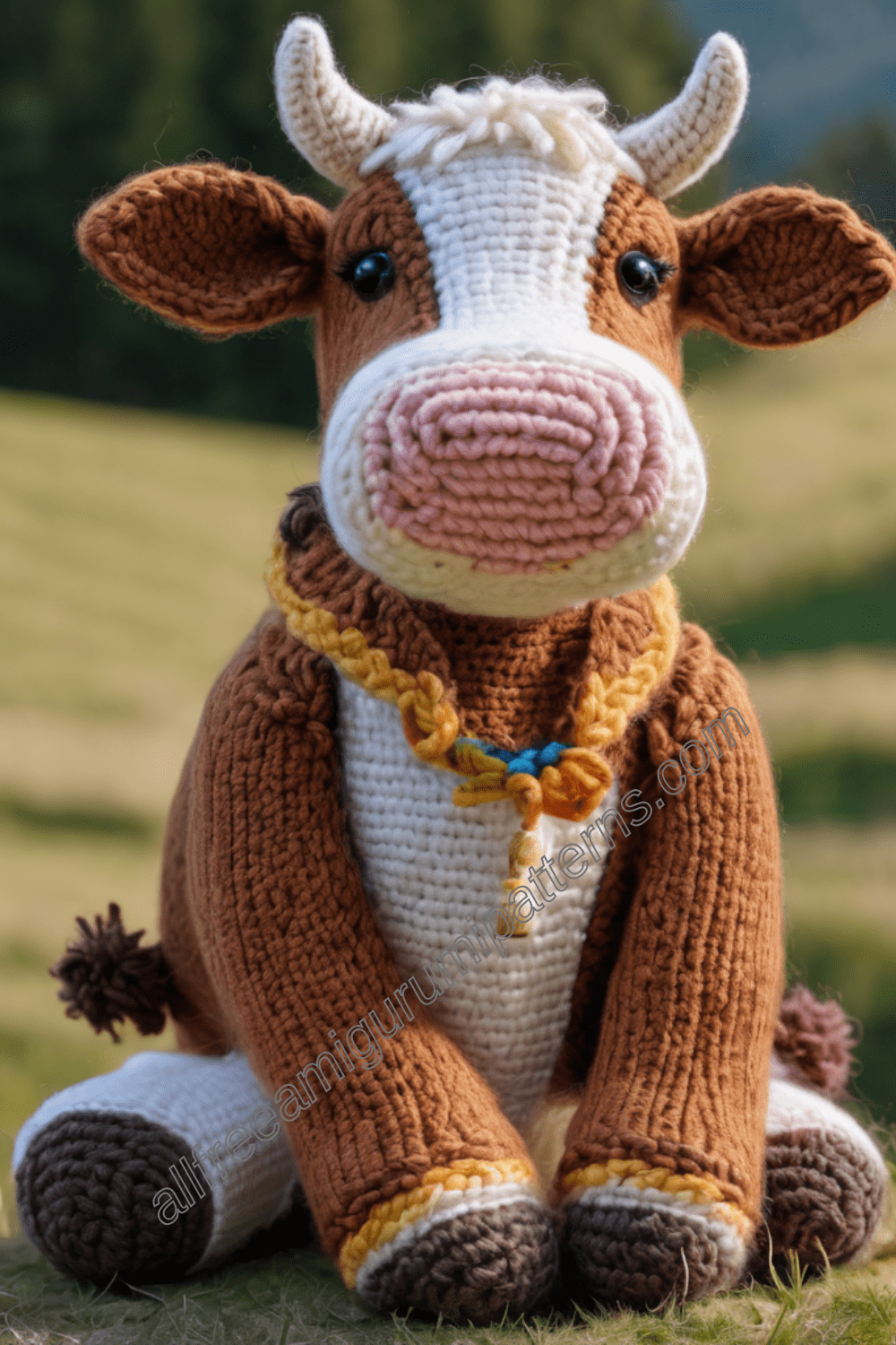 Crochet Cow Milka Amigurumi Free Pattern - All Free Amigurumi Patterns