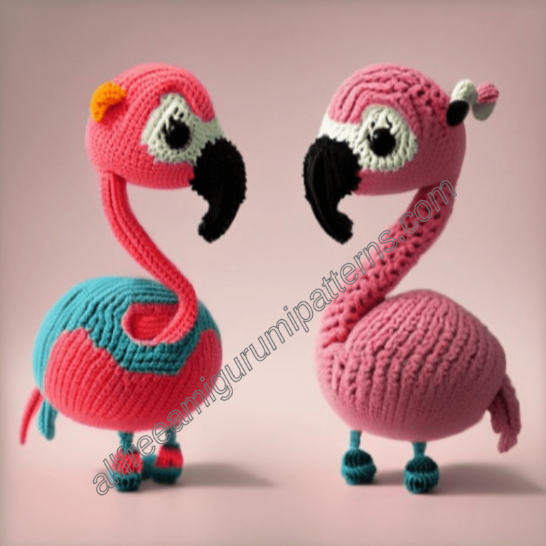 Amigurumi Free Crochet Flamingo Pattern - All Free Amigurumi Patterns