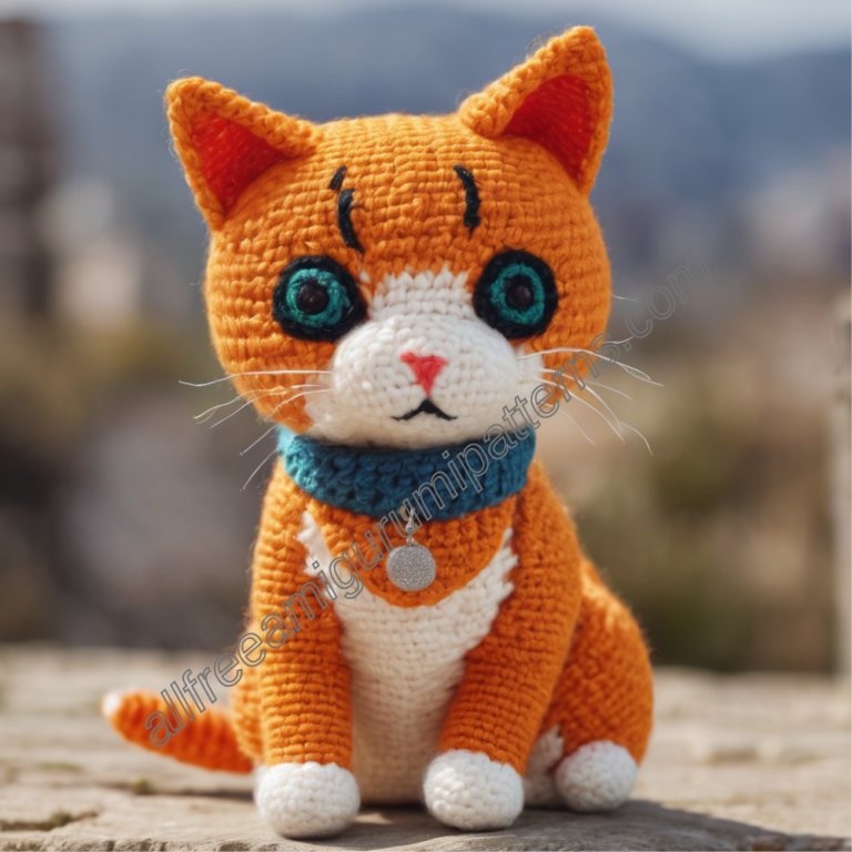 Cats On a Branch Amigurumi Free Pattern - All Free Amigurumi Patterns