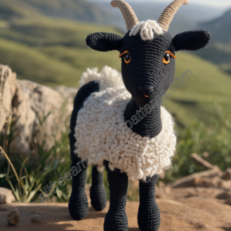 Amigurumi Goat Crochet Free Pattern - All Free Amigurumi Patterns